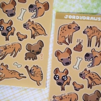 Maned Wolf Maney Leg Leggy Simpled Vinyl Sticker - Etsy