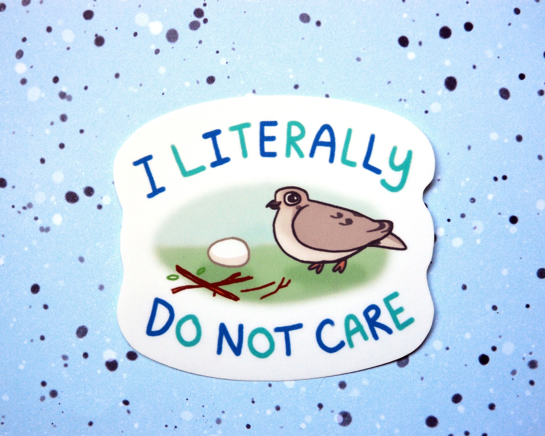 Stupid Dove Nest Sticker - Etsy