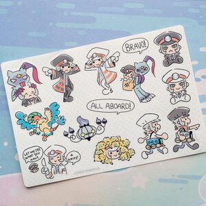 Ingo and Emmet Submas Sticker Sheet - Etsy