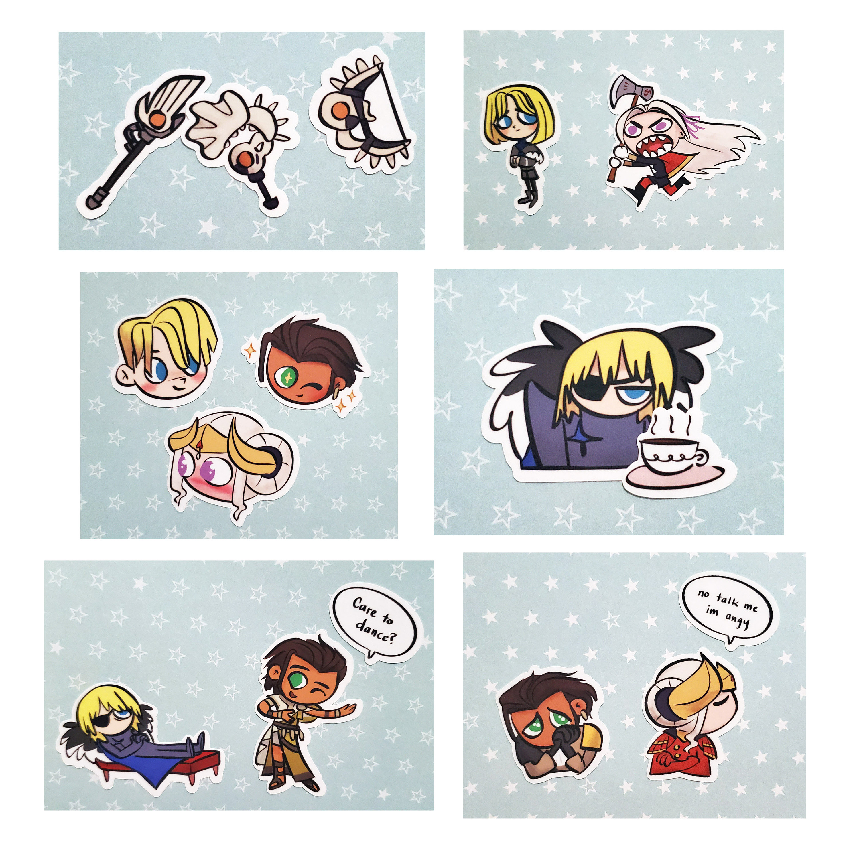 FE3H Meme Sticker Sheets / Magnets Dimitri Claude Edelgard - Etsy