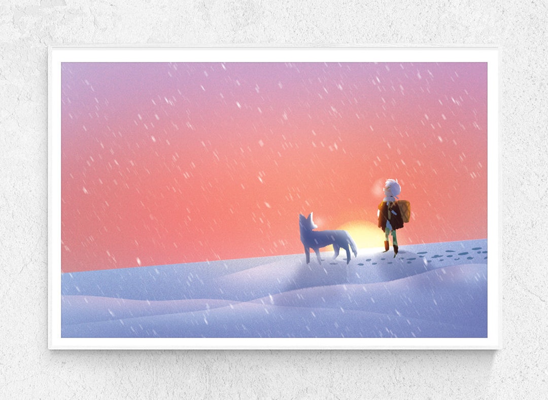To Your Eternity 11x17 Poster A Boy and His Wolf - Etsy Australia
