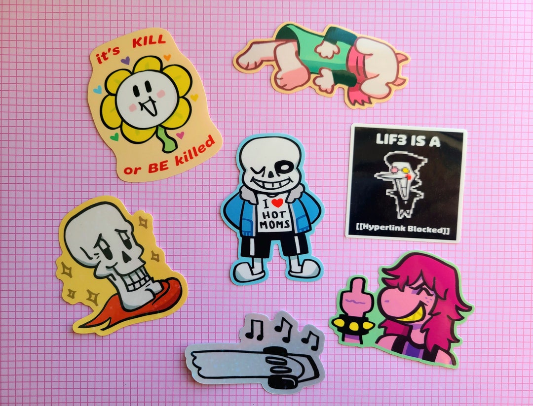 Undertale / Deltarune Stickers - Etsy UK