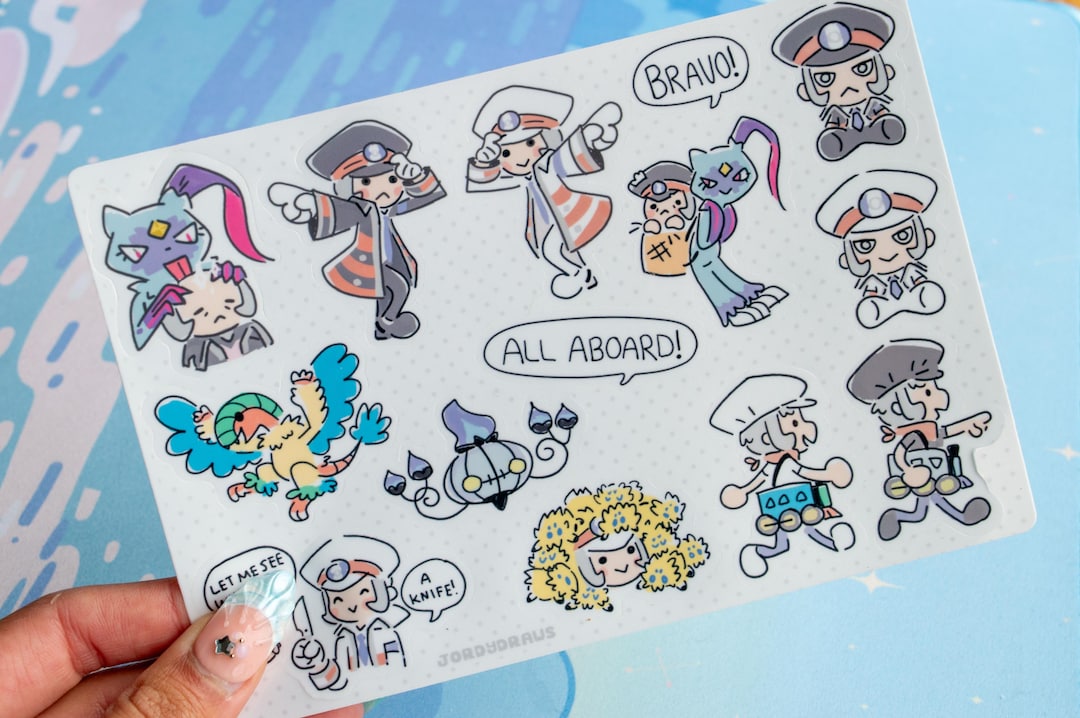 Ingo and Emmet Submas Sticker Sheet - Etsy