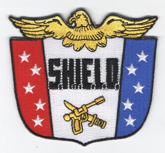 SALE S.H.I.E.L.D. crest patch 1960s Marvel Agents of SHIELD | Etsy