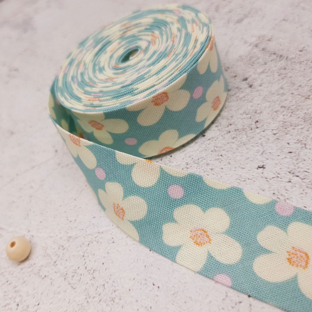 Blue Bias Tape - Binding - Single or Double Fold - Elastic - Cotton ...