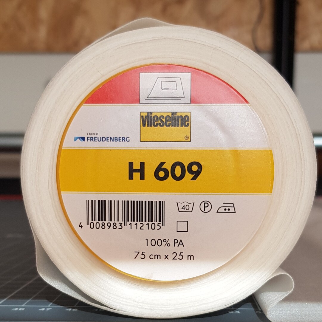 Vilene Vlieseline H609, Iron On, Fusible, Soft, Elastic, Flexible Knit Interfacing for Jerseys ...