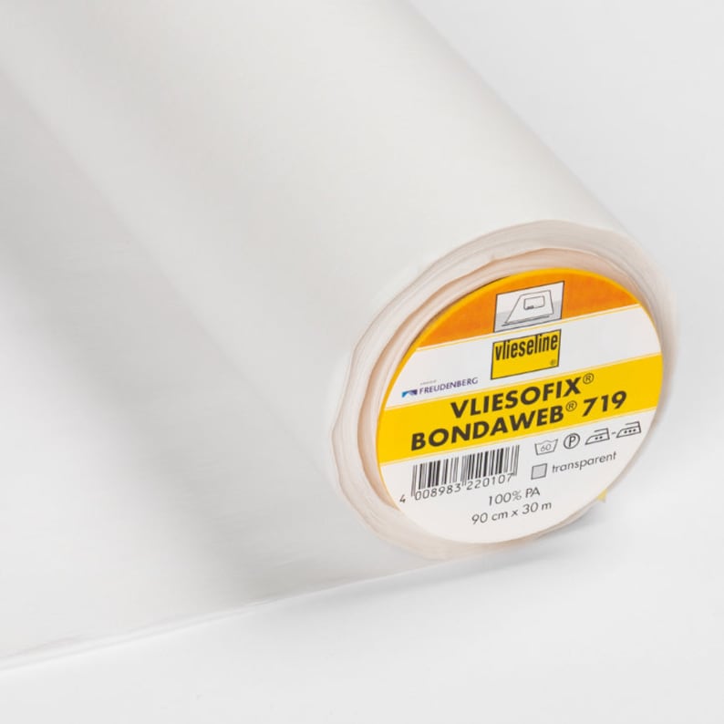 Vlieseline Vilene Bondaweb 719 Vliesofix, Fusible Web, Iron on Mesh for ...