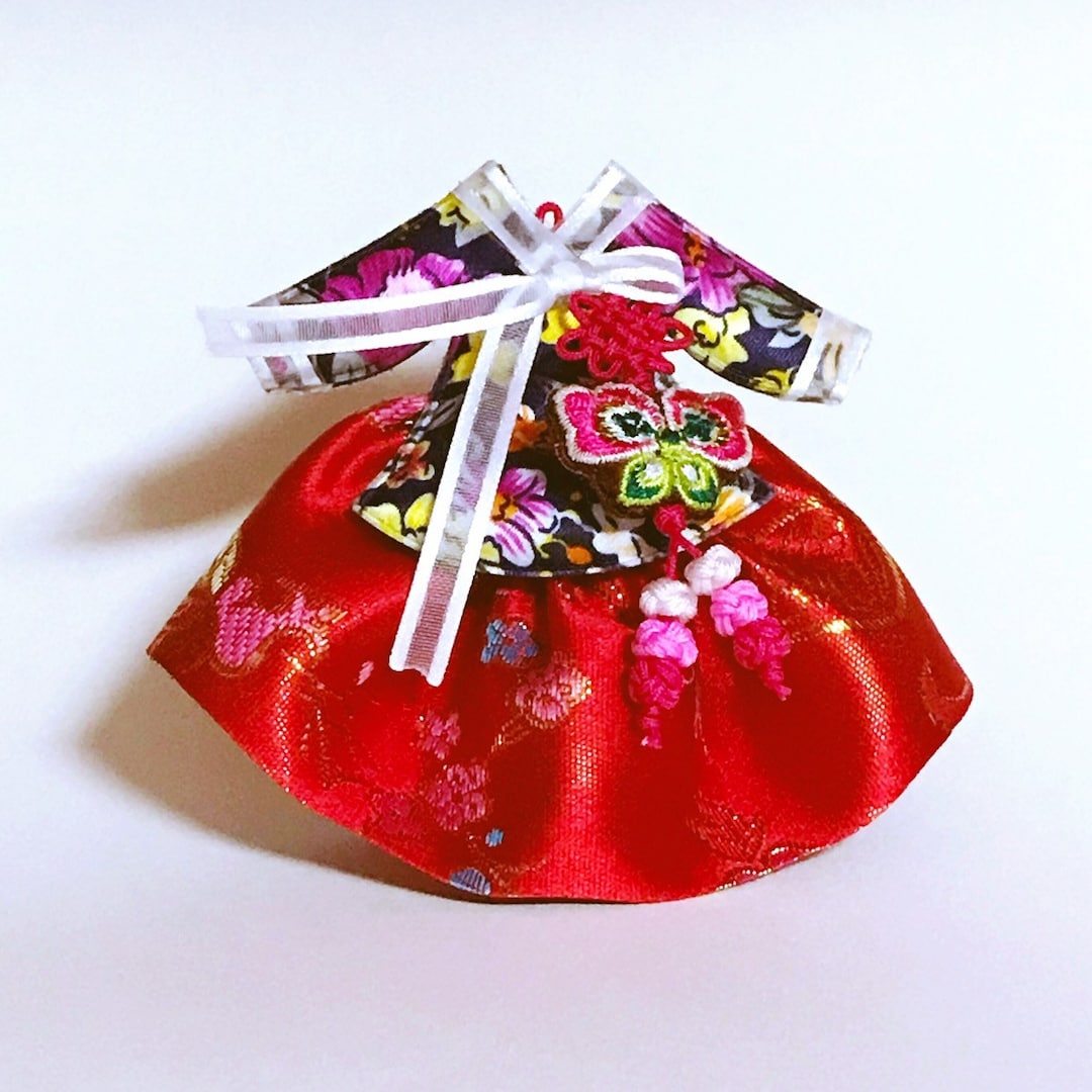 Hanbok Key Ring,korean Traditional Costume Hanbok Dress Accessory Key ...