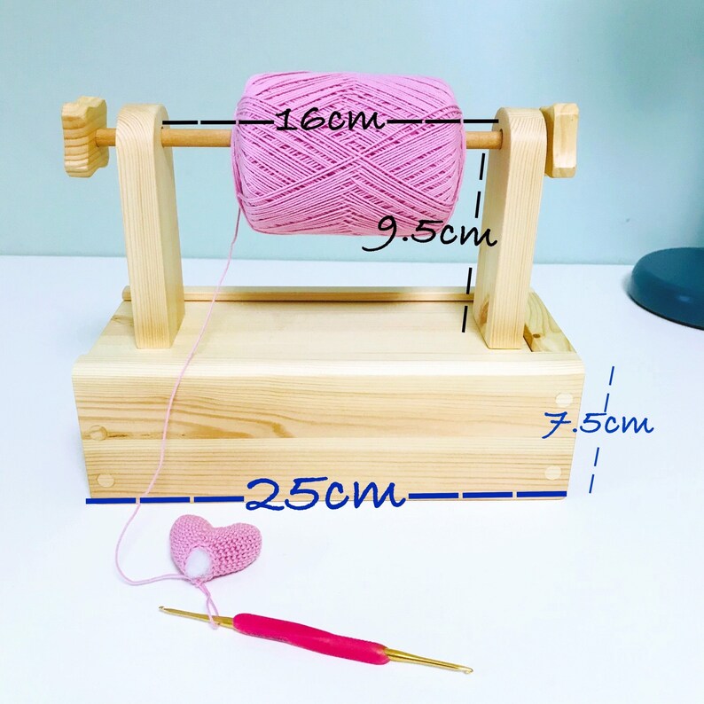 Gift for Mom Yarn Spinner With Storage Yarn Bobbine Yarn - Etsy