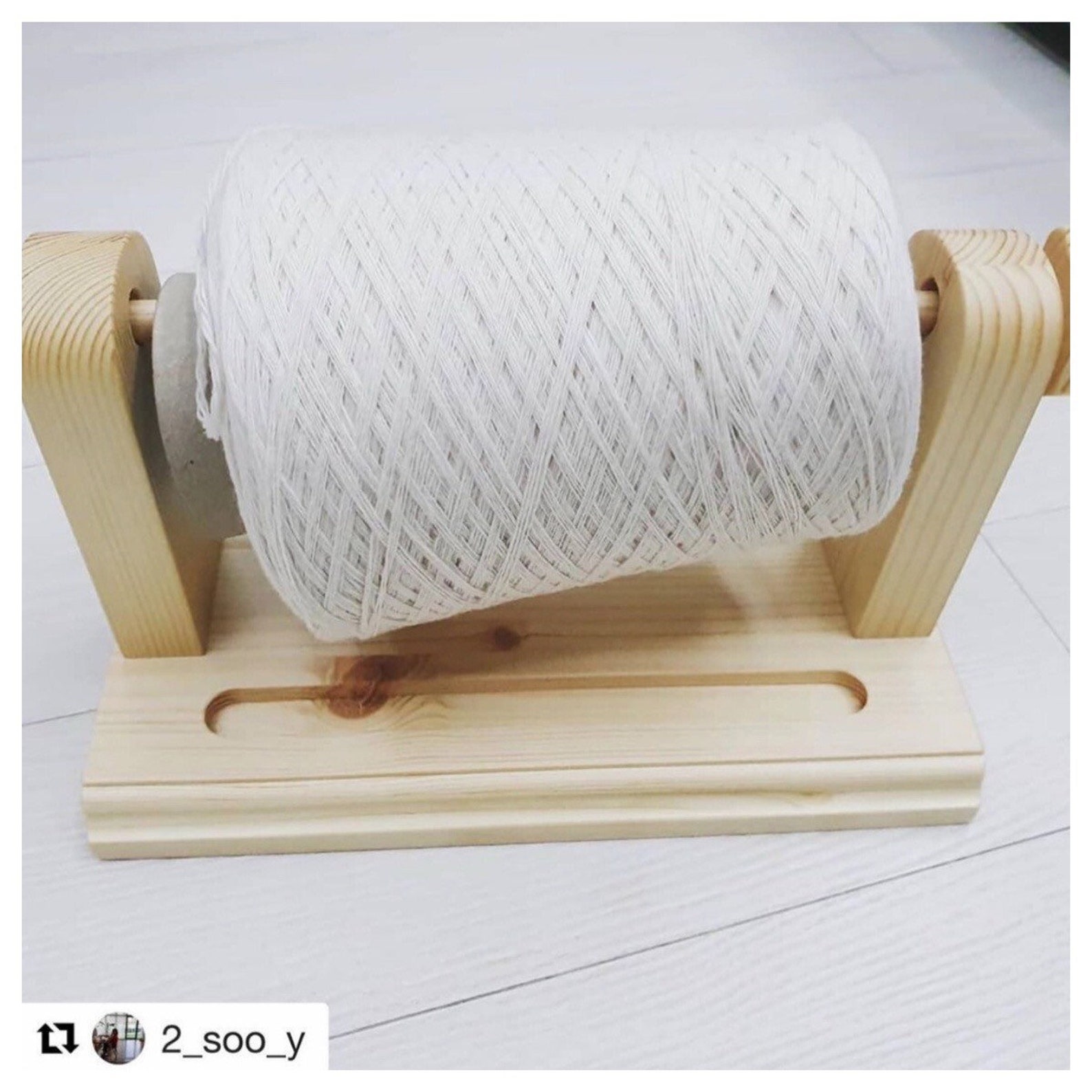 Gift for Mama Yarn Spinner Yarn Bobbine Yarn Butler Thread | Etsy