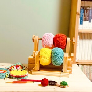 Gift for Mama, Yarn Spinner, Yarn Bobbine, Yarn Butler, Thread Stand ...