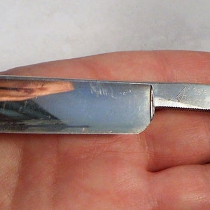 Vintage 1920's Straight Razor 7N Pyramid Model Geneva Cutlery Co ...