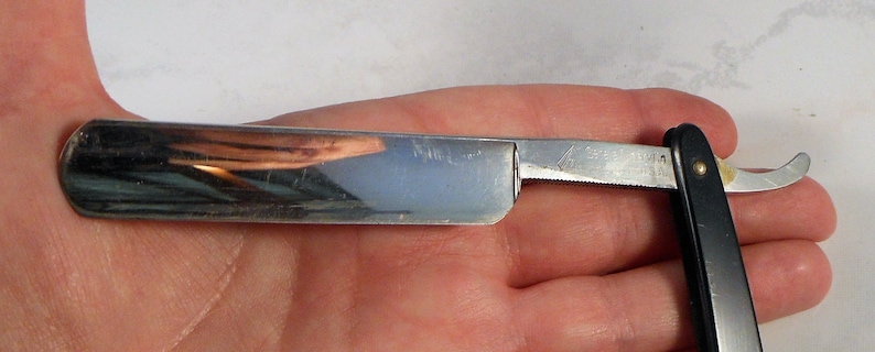 Vintage 1920's Straight Razor 7N Pyramid Model Geneva - Etsy