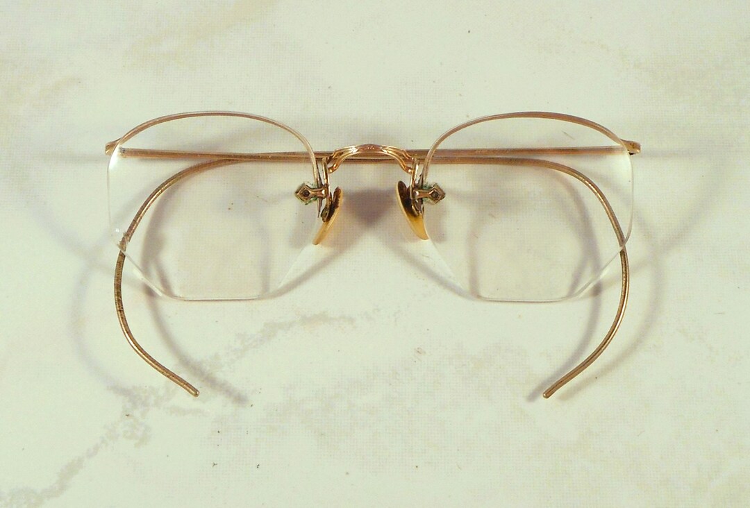 Vintage American Optical Numont Ful-vue Eyeglasses 12K Gold - Etsy Vintage American Optical Numont Ful-vue Eyeglasses 12K Gold - Etsy