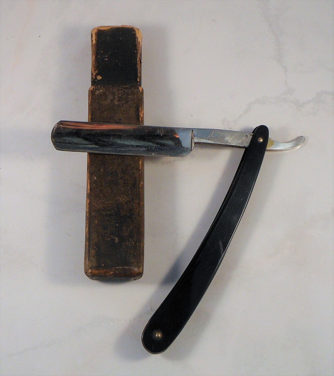 Vintage 1920's Straight Razor 7N Pyramid Model Geneva - Etsy