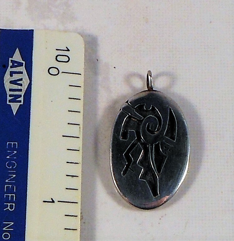 RARE Hopi Sterling Silver Pendant Handmade by Lucinda Taylor - Etsy