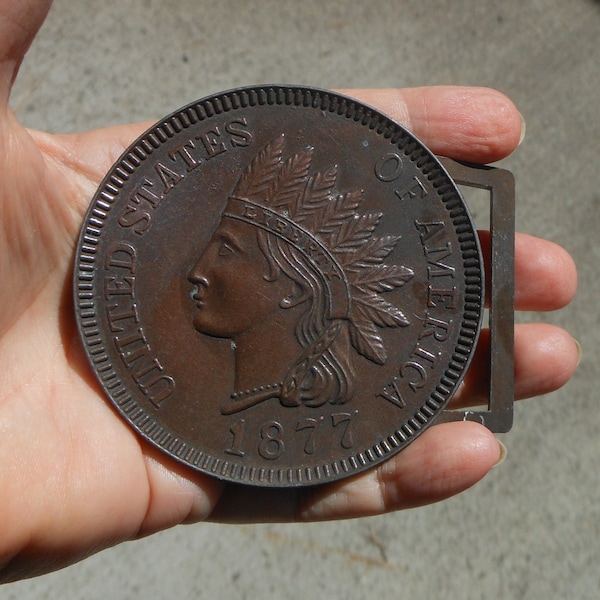 Coin Belt Buckle - Etsy