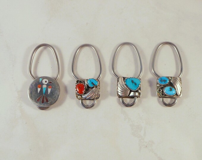 Sterling Silver Native American Made Key Ring or Key Chain - Your ...