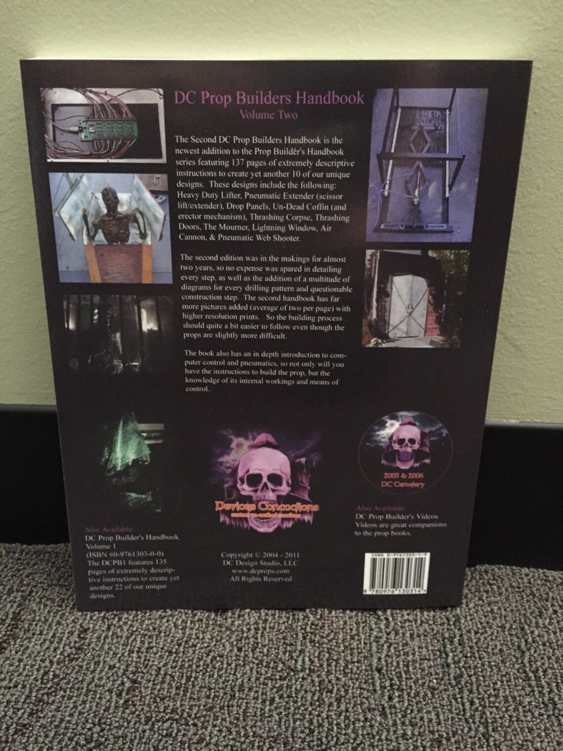 Prop Building Book DC Prop Builders Handbook 2 DIY Halloween Props - Etsy