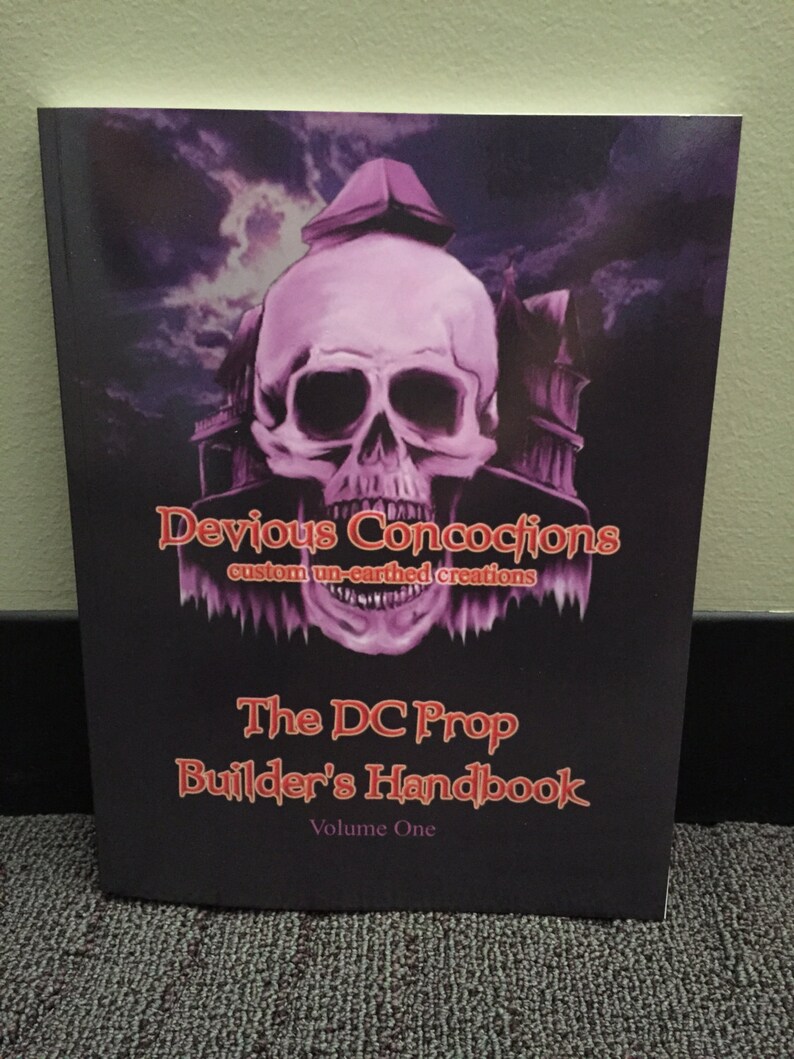 Prop Building Book DC Prop Builders Handbook 1 DIY Halloween Props - Etsy