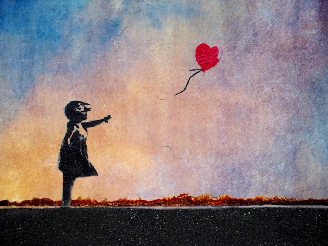 Banksy Girl & Balloon Street Art - Cross Stitch Pattern + Bonus ...