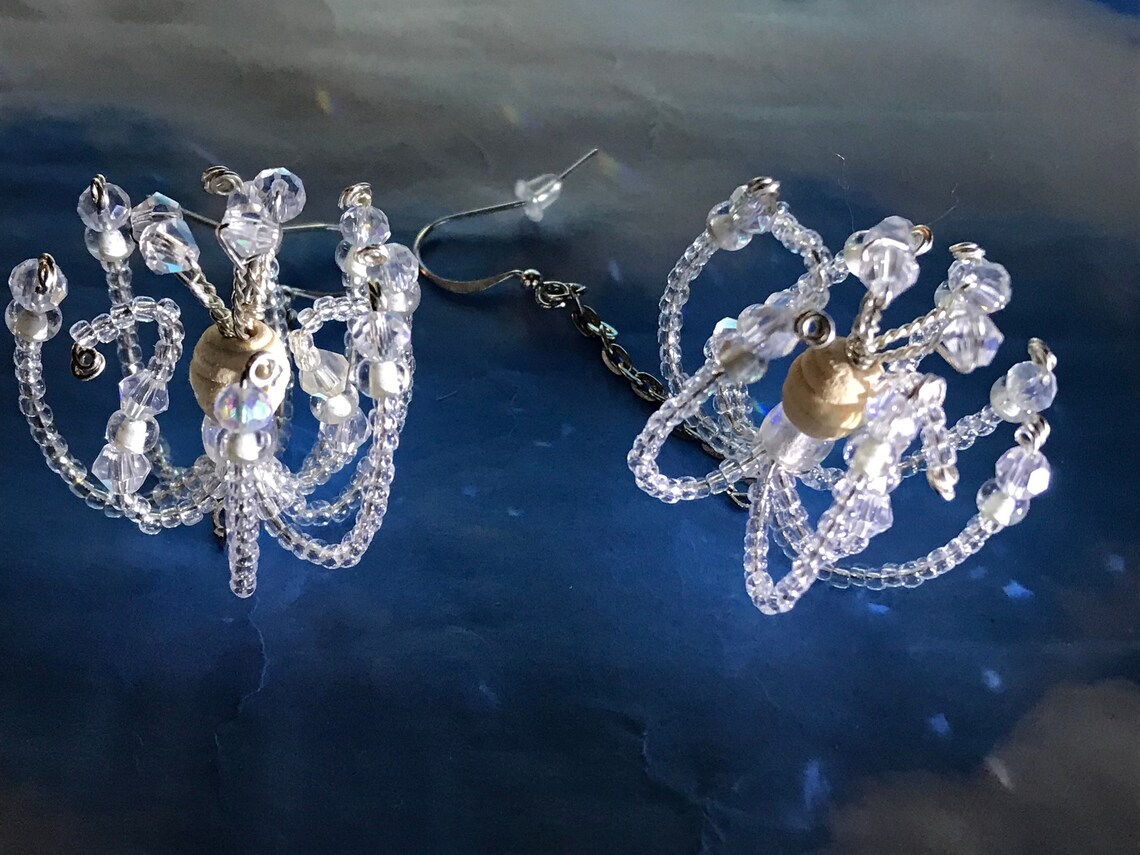 Avatar Inspired Wood Sprite Glow in the Dark Earrings With Silver ...