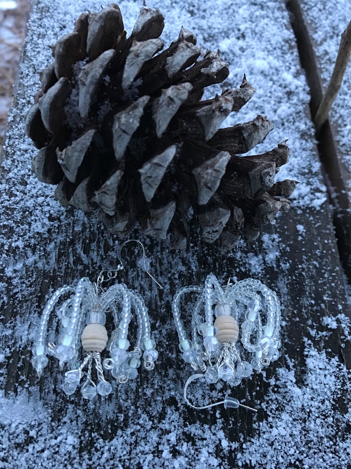 Avatar Inspired Wood Sprite Glow in the Dark Earrings With Silver ...