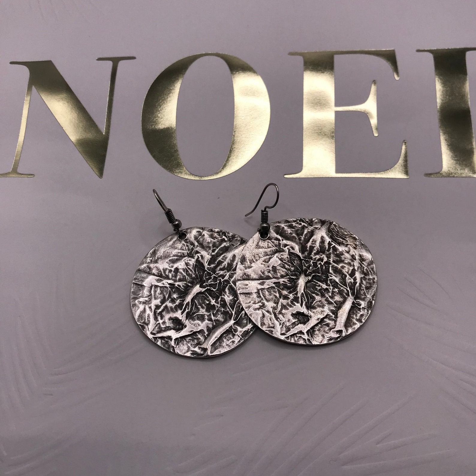 Nordic Style Jewelry Set of 4 Melchior + Silver Mountain Motif Unique ...