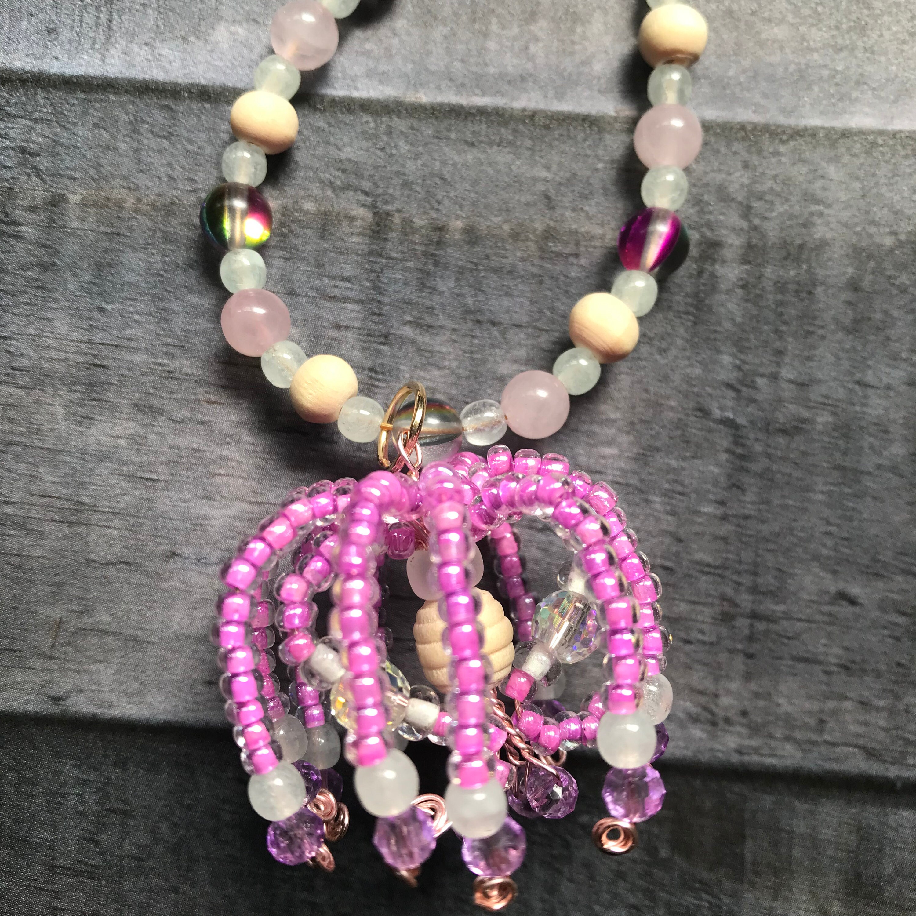 Avatar Inspired Water Bottle Pink Wood Sprite Charm Glow in the Dark ...