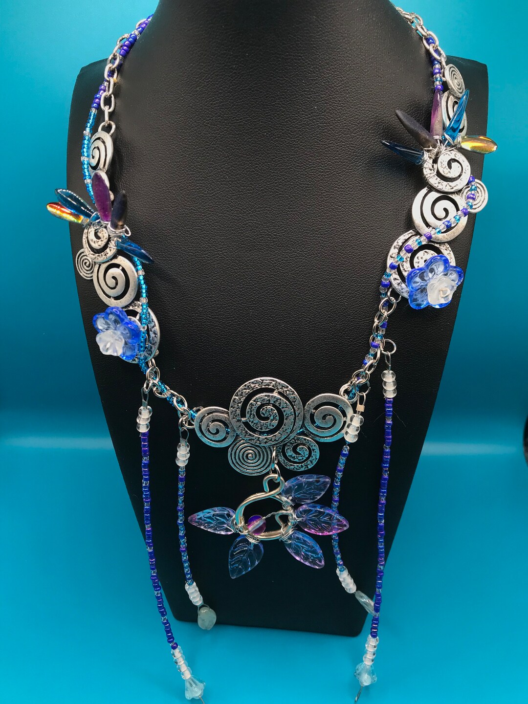 Avatar Pandora Flora Inspired Fluorescent Necklace and Earrings Set ...