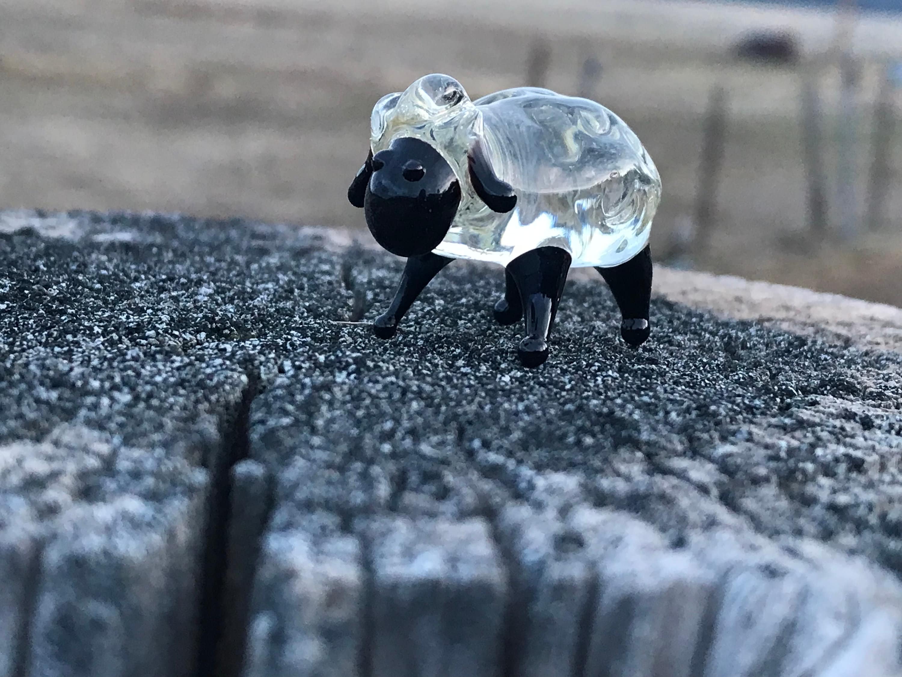 Miniature Glass Farm Animals Hand Blown Glass Collectible - Etsy