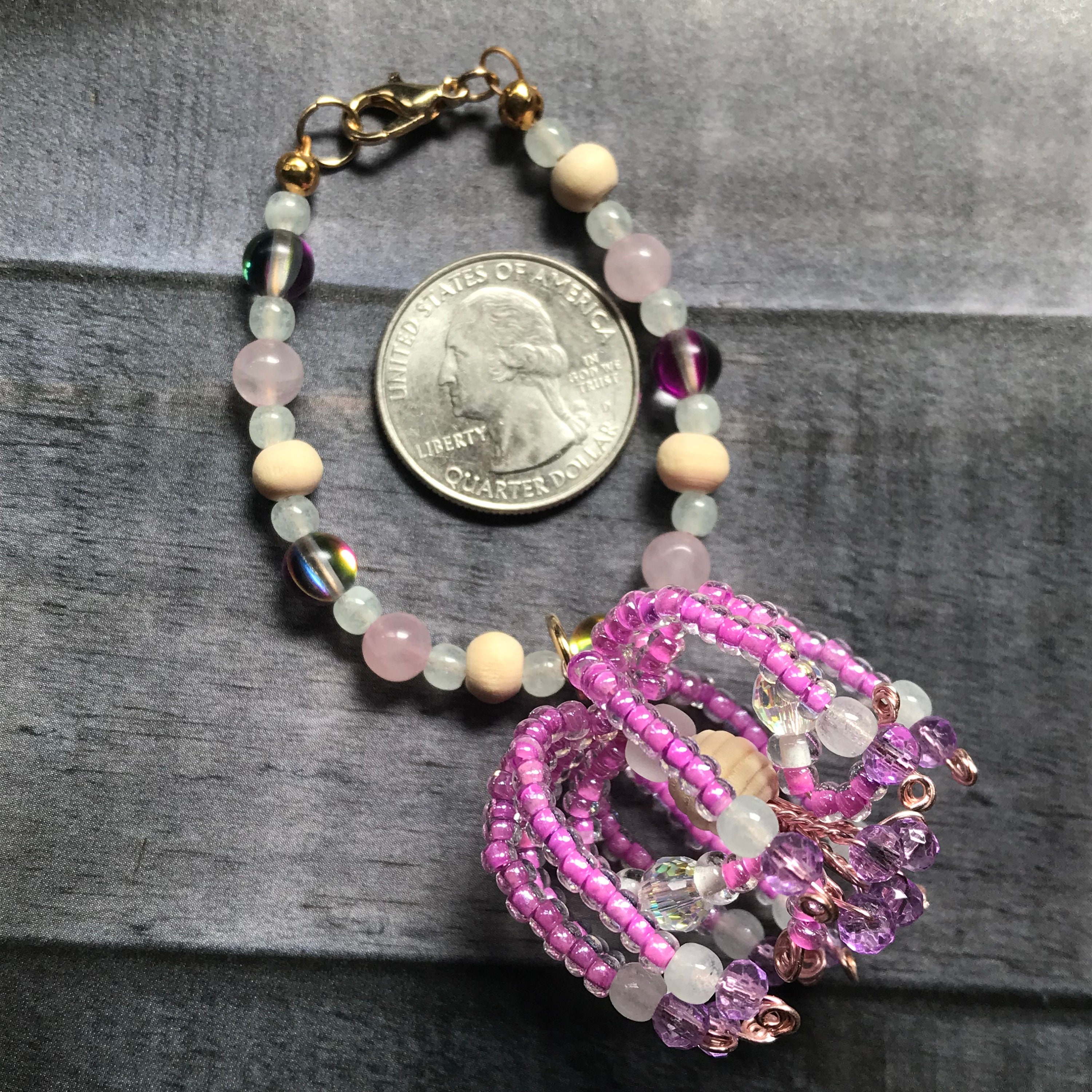 Avatar Inspired Water Bottle Pink Wood Sprite Charm Glow in the Dark ...