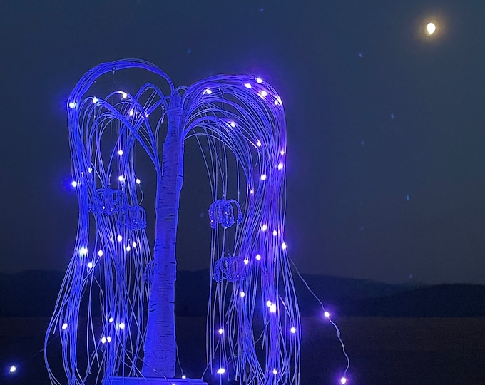 Avatar Inspired Eywa Tree of Souls With 5 Glow in the Dark Wood Sprites ...