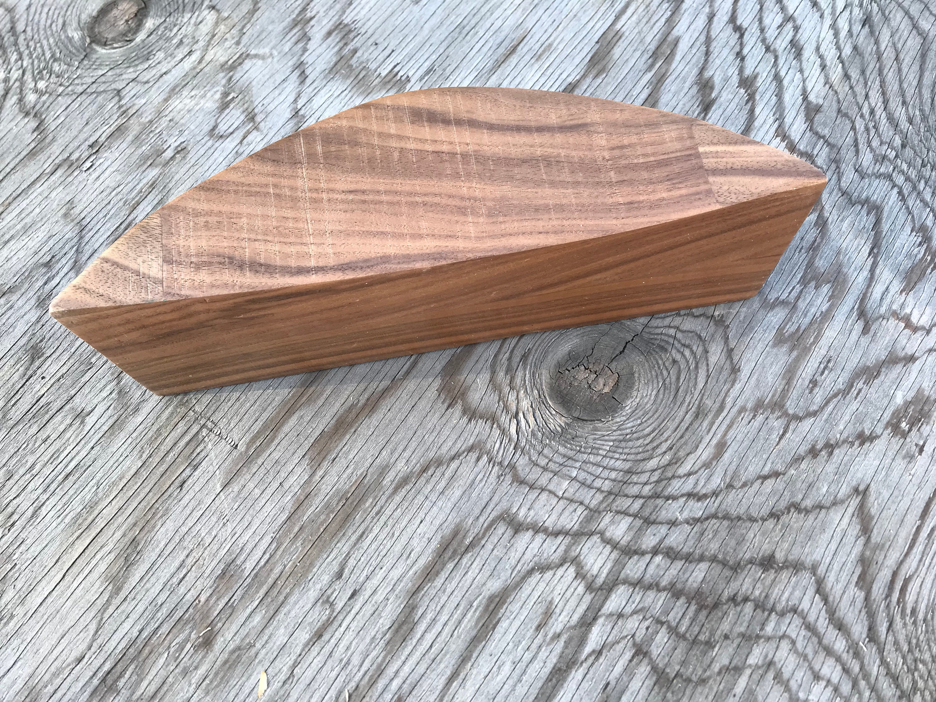 Black Walnut Adult Fidget Spinner Paper Press Door Stopper With Stress ...