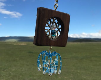 Avatar Inspired Wood Sprite Crystal Car Charm Iridescent Sun Catcher ...