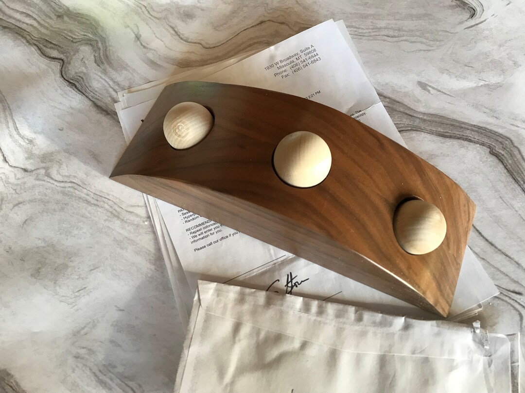 Black Walnut Adult Fidget Spinner Paper Press Door Stopper With Stress ...