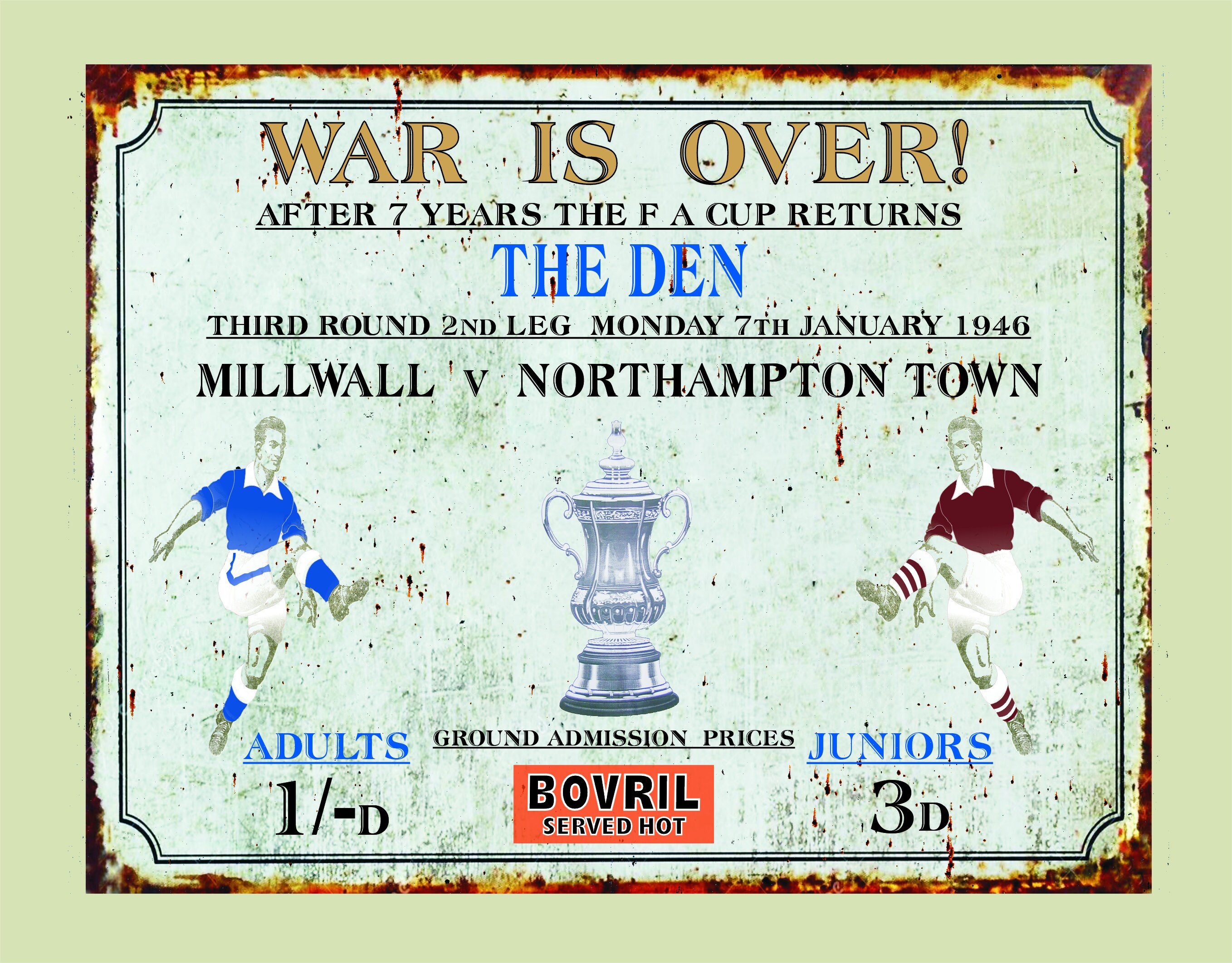 Millwall Fc Millwall Art Millwall Prints Millwall Poster - Etsy UK