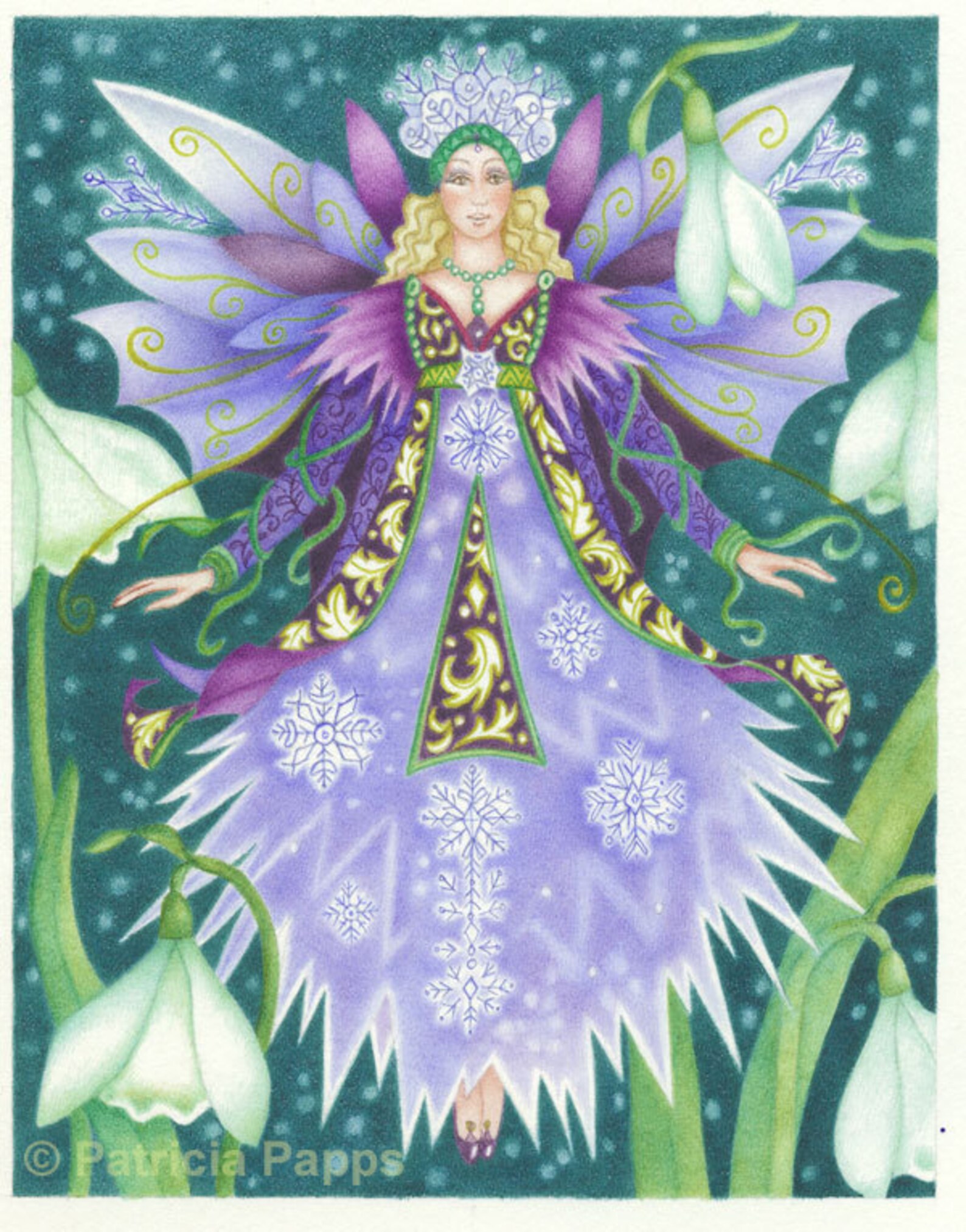 The Winter Fairy - Etsy