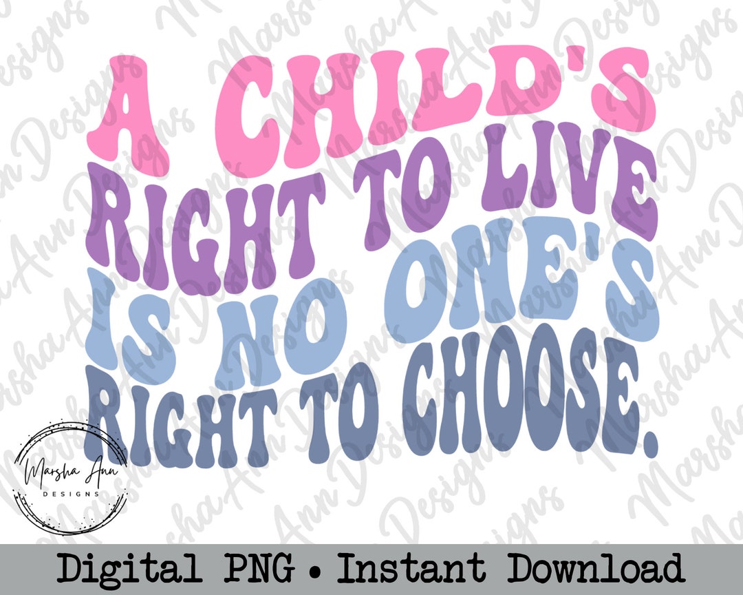 Pro Life PNG, Pro Life SVG, Choose Life Png, Retro Design, Retro Wavy ...