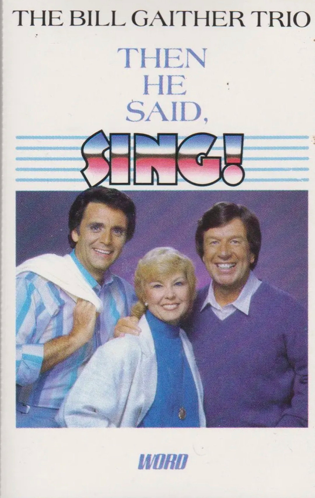 BILL GAITHER TRIO: then He Said Sing Cassette Tape 1985 - Etsy