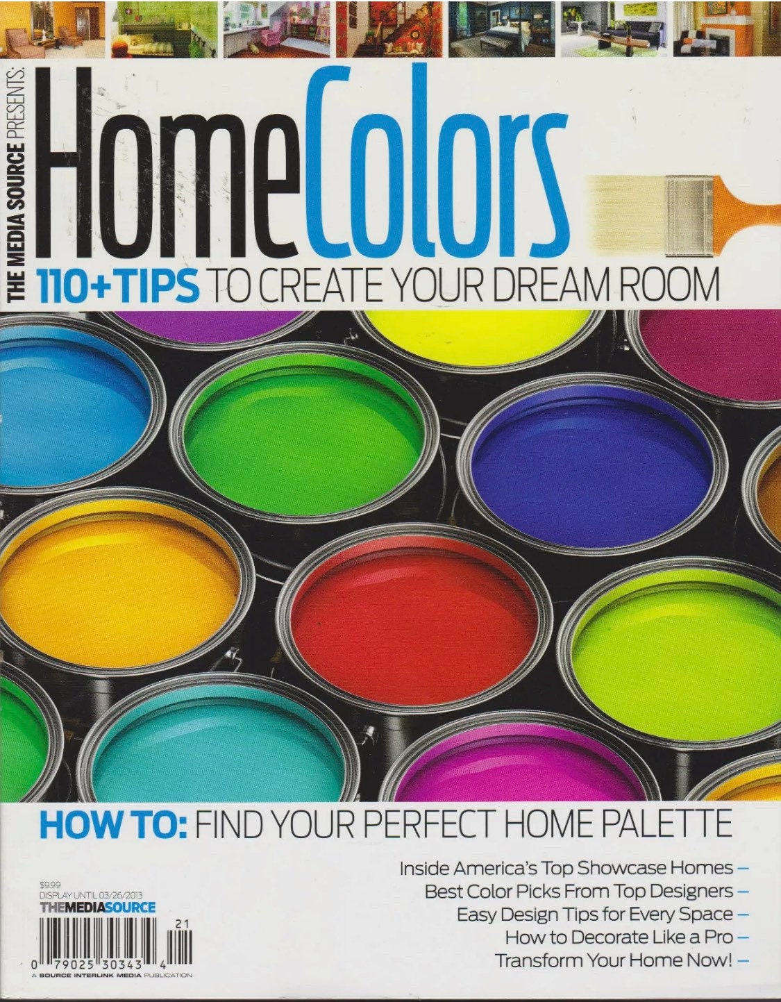 Home Colors Magazines find Your Perfect Home Palette 2013 - Etsy
