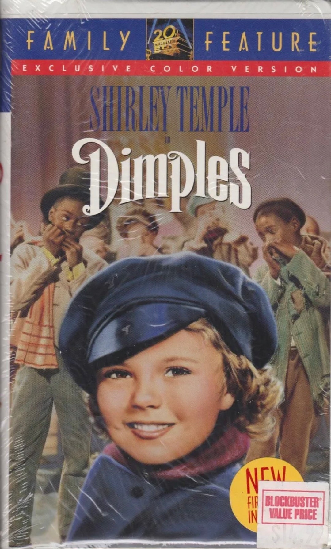 DIMPLES: Brand New Sealed VHS Tape 1936 1994 Shirley Temple - Etsy