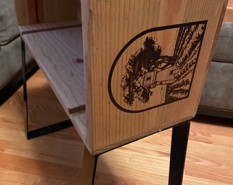 Wine Box Coffee Table - Etsy