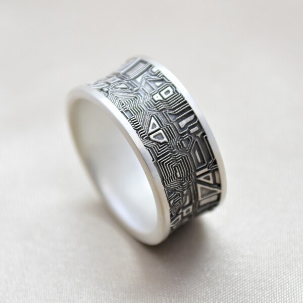 Circuit Board Ring - Etsy
