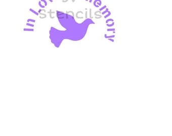 Stencils for Wood Signs in Loving Memory | Etsy