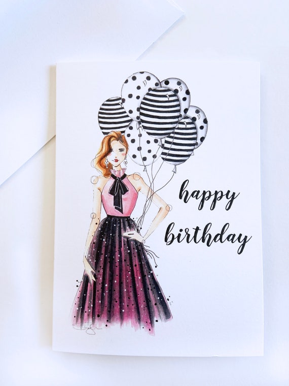 Happy Birthday Fashion Cards