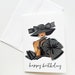 Fashion Illustration Birthday Card "it's My Birthday" - Etsy