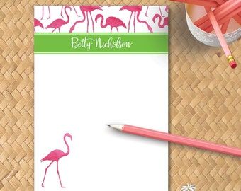 Flamingo Note Pad - Etsy