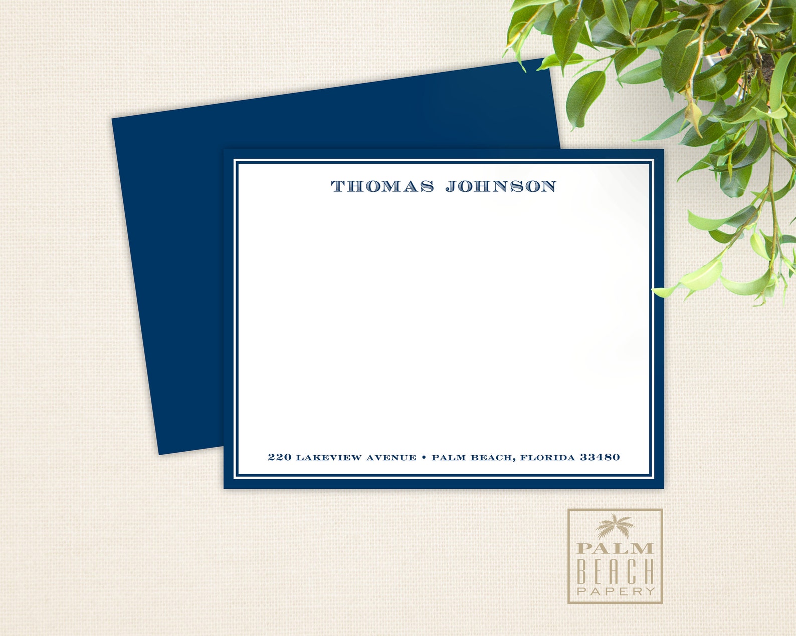 Men's Club Flat Notecards Correspondence Card Stationery for Man ...
