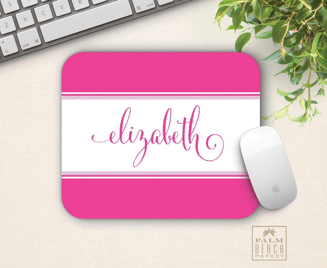Signature Mousepad - Personalized Mouse Pad With Calligraphy Script ...